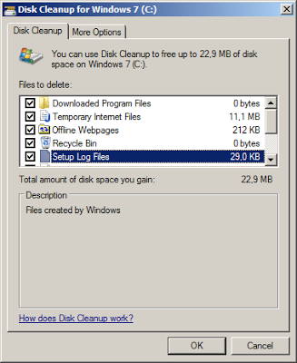 Cara Menjalankan Disk Cleanup pada Windows 7 - CometSoul